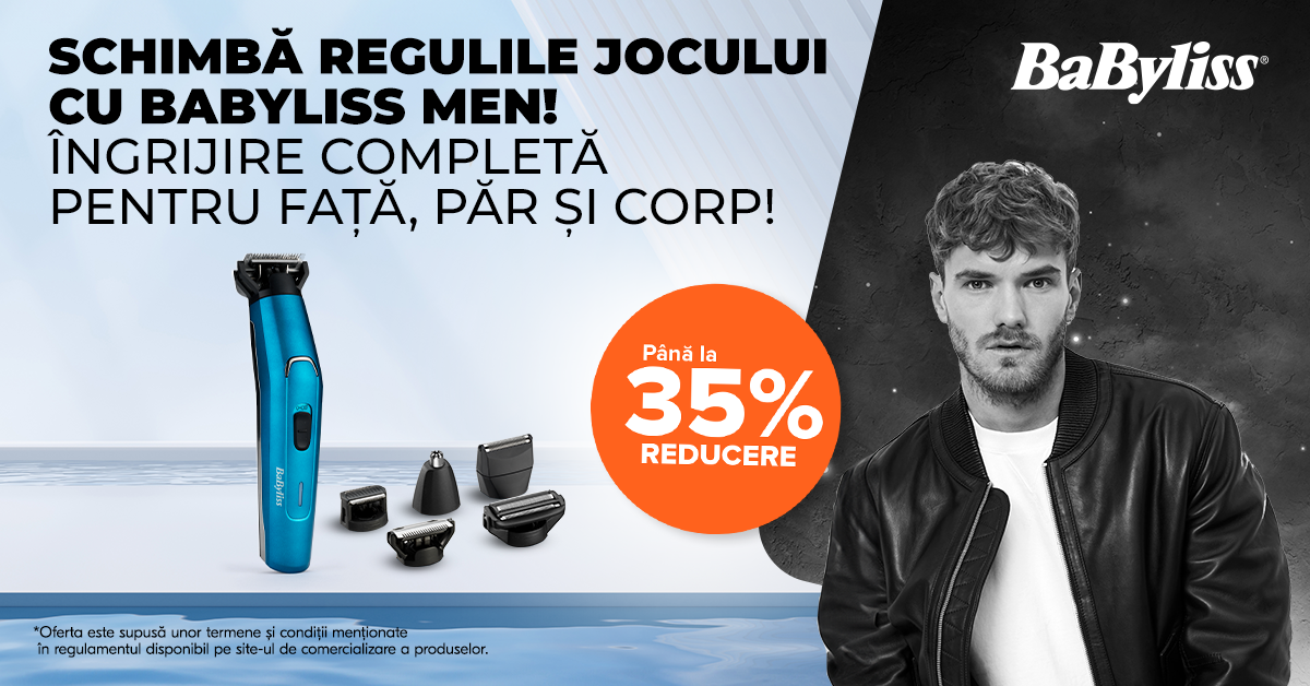 Promotie BaByliss for MEN