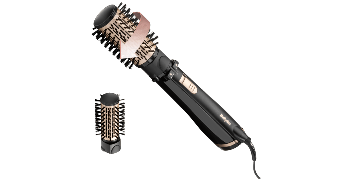 Perie rotativă Big Hair 1000W + 2 accesorii AS962ROE BaByliss din categoria PERII ELECTRICE