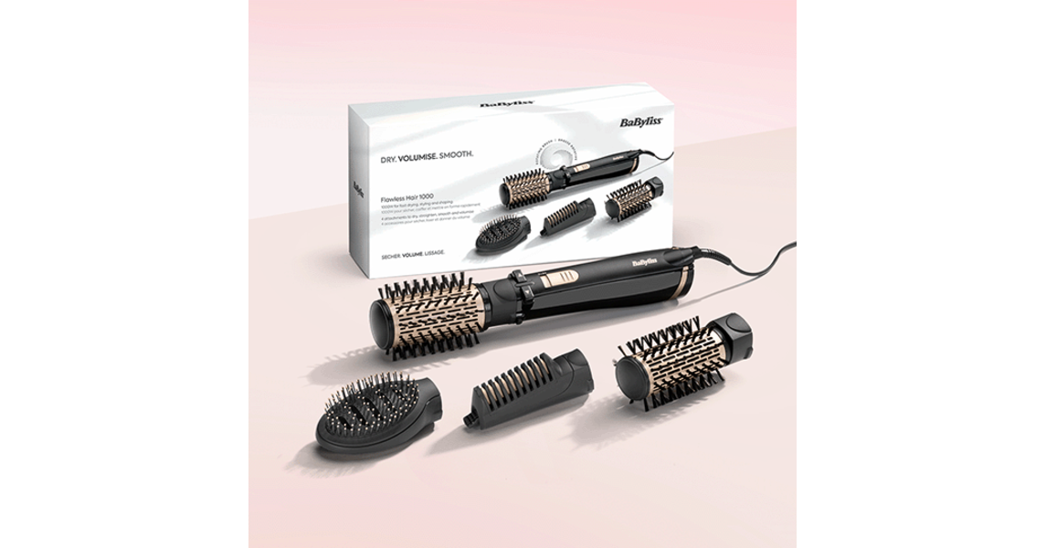 Perie rotativa Flawless Hair 1000W AS964ROE | BaByliss